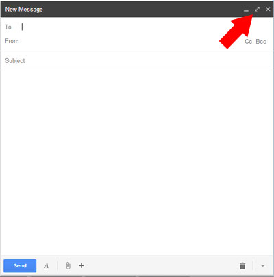 Google Workspace Mail - Full Screen Compose - TOAST.net